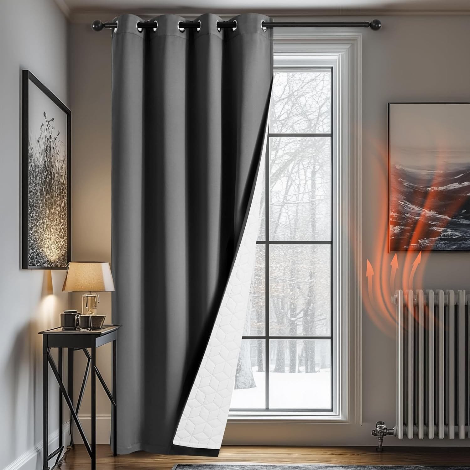 Padded Thermal Insulated Curtain Single layer / Double layer - Dairui ...